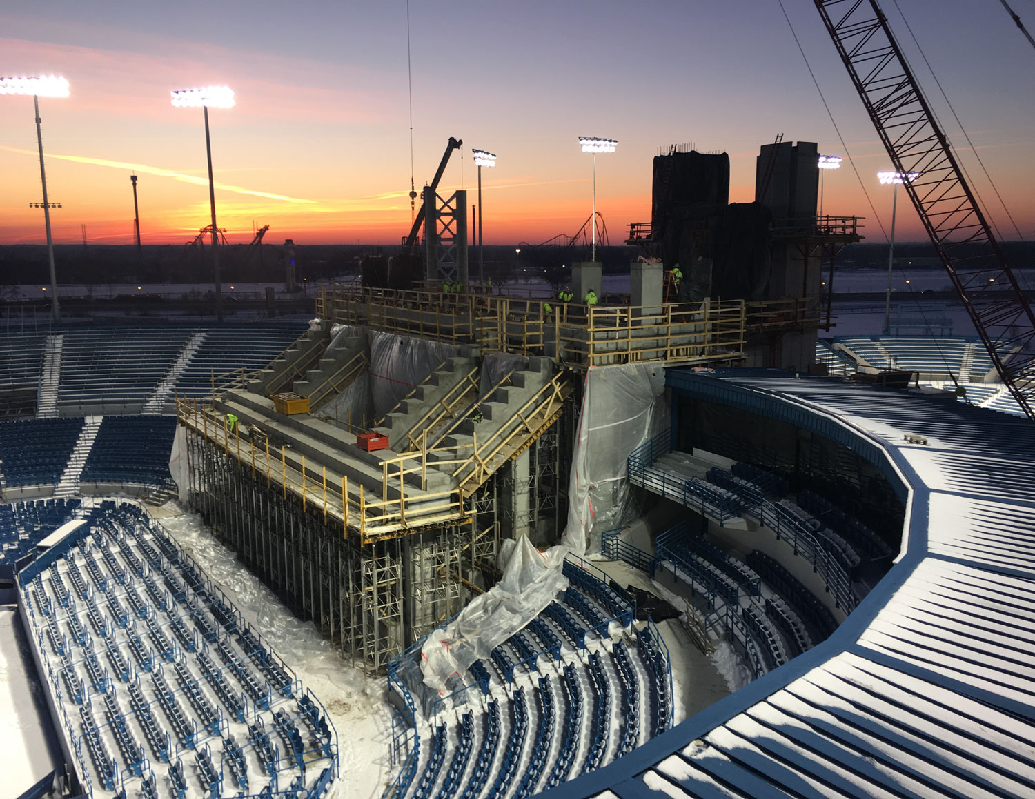 Lindner Center - Concrete Construction Company | Baker Construction ...