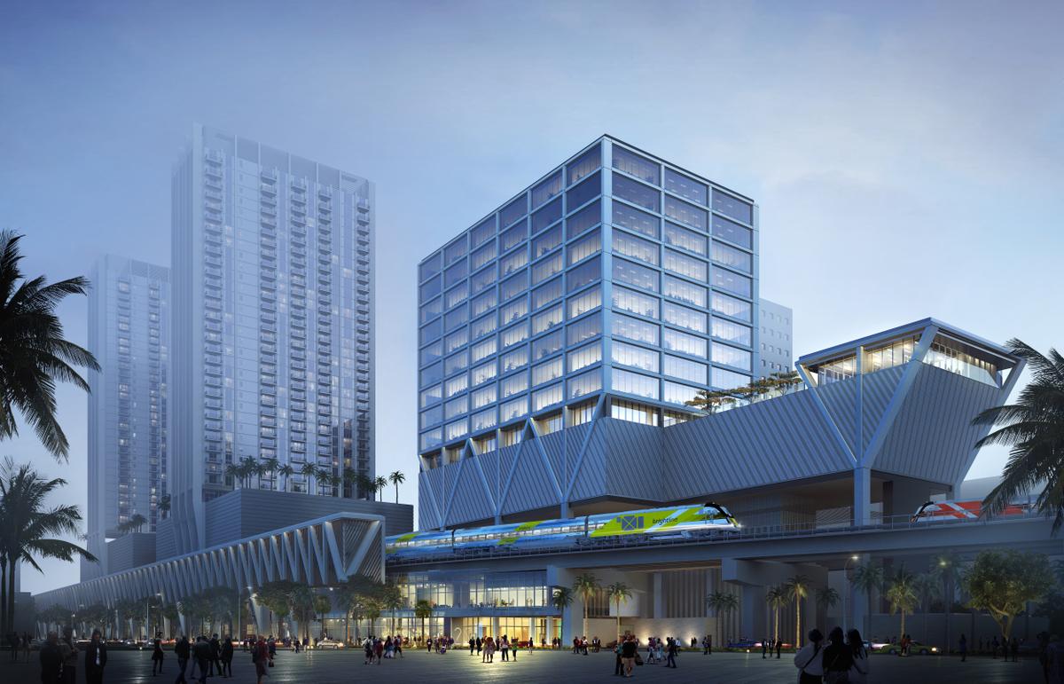 Brightline Miami Central Train Station - Integrated Construction ...