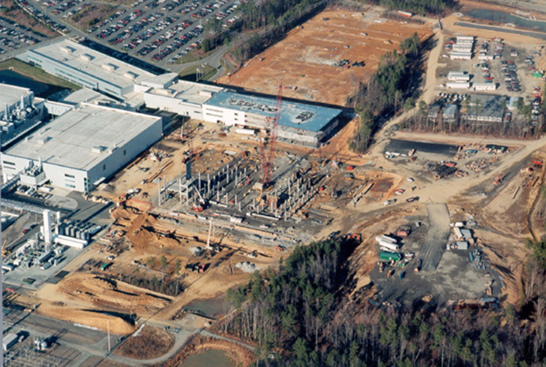 Sandston, VA, Semiconductor Plant - Concrete Construction Company ...