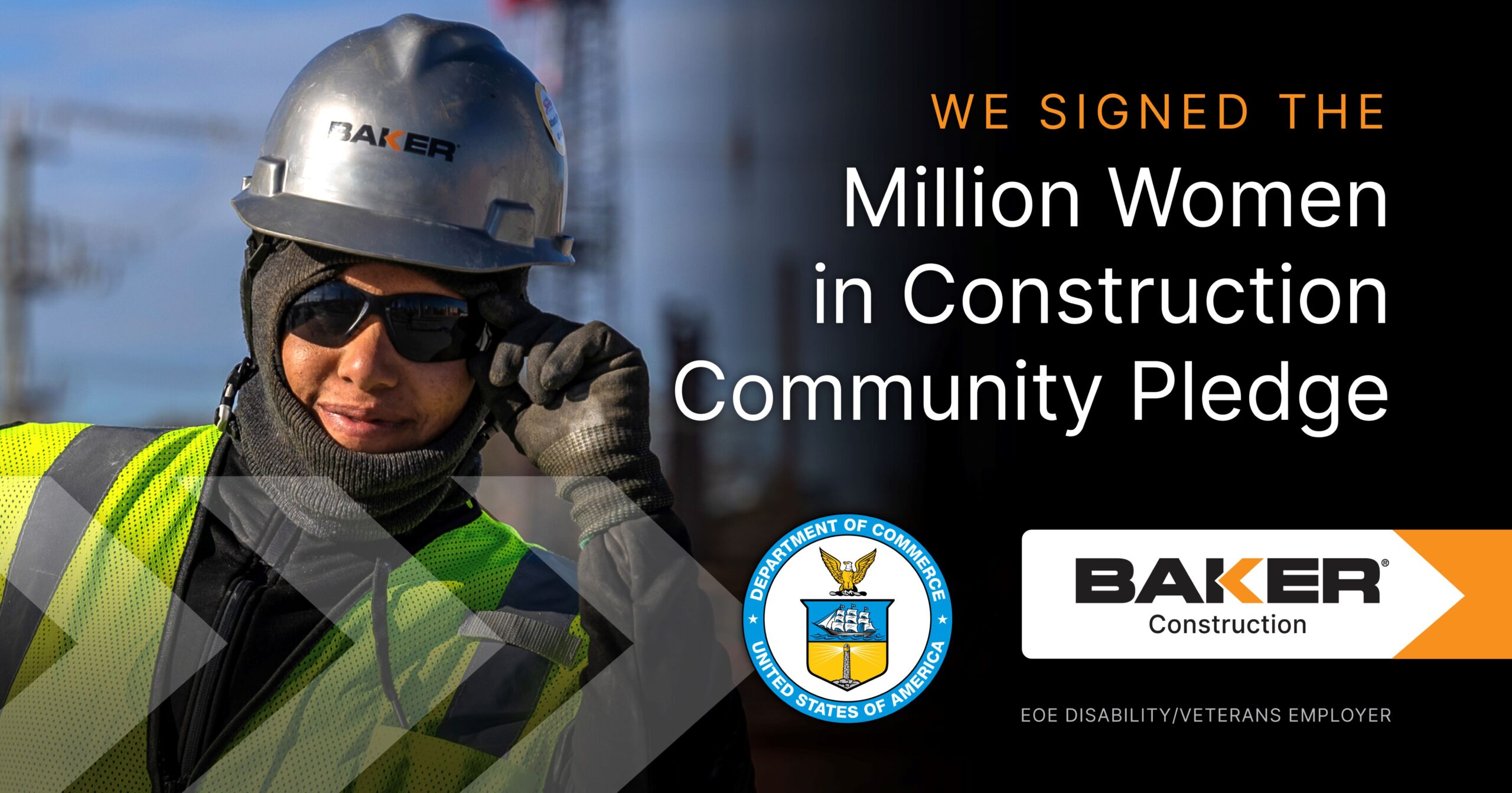U.S. Commerce Department Recognizes Baker for Signing the Million Women in Construction ...